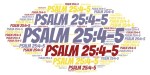 Psalm 25 4-5 – Explaining The Book