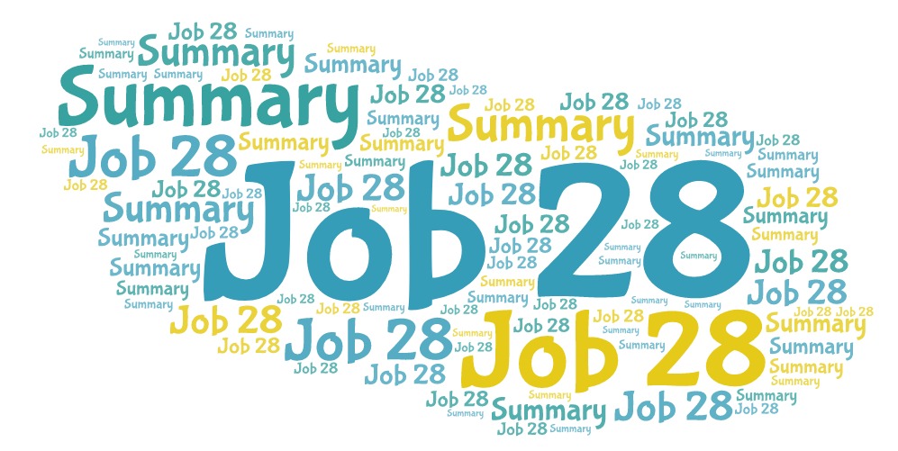 Job 28 Summary – Explaining The Book
